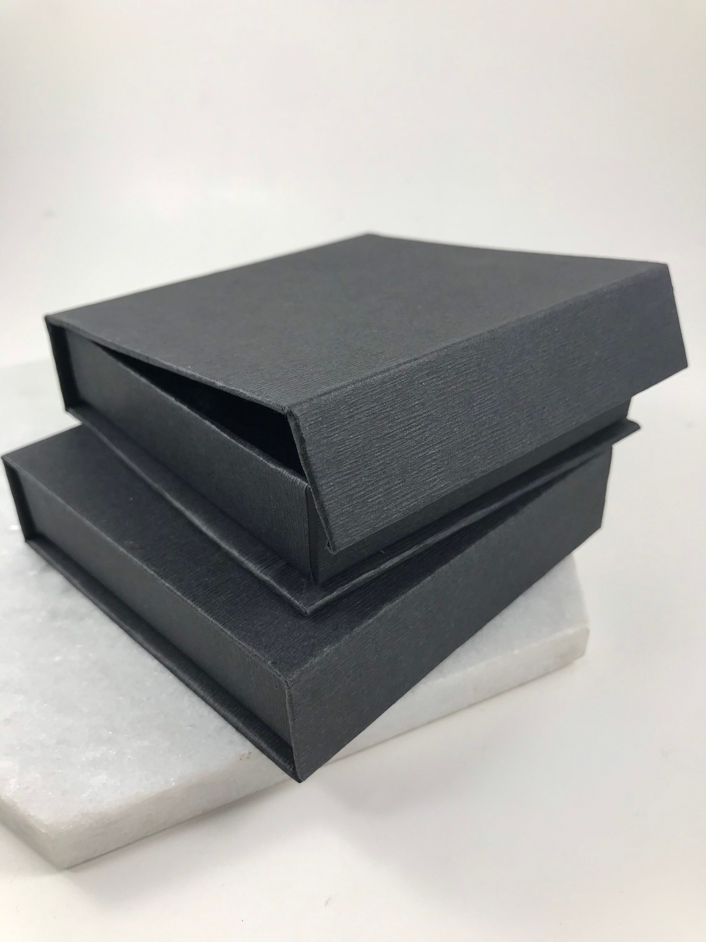 Black Magnetic Jewelry Gift Box Jewelry Gift Box Jewellery | Etsy