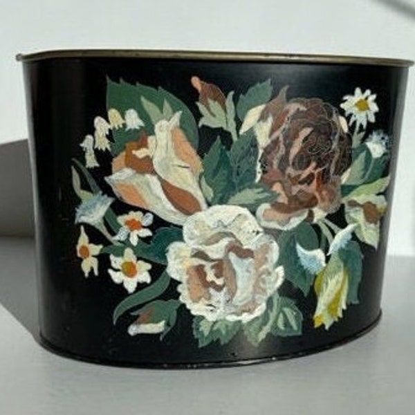 Tole Cachepot - Etsy