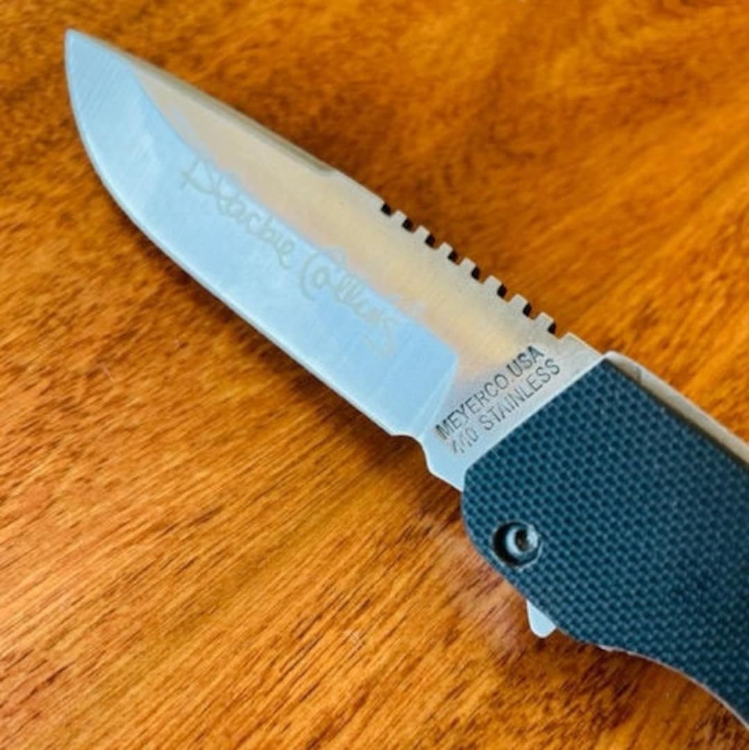 MEYERCO Blackie Collins Knife - Etsy