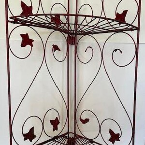 Folding Corner Plant Stand - Etsy