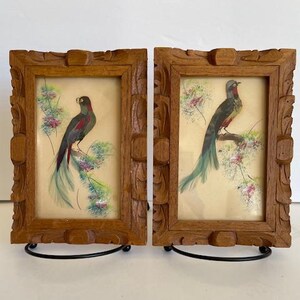 Pair Feathercraft Art Frames - Etsy