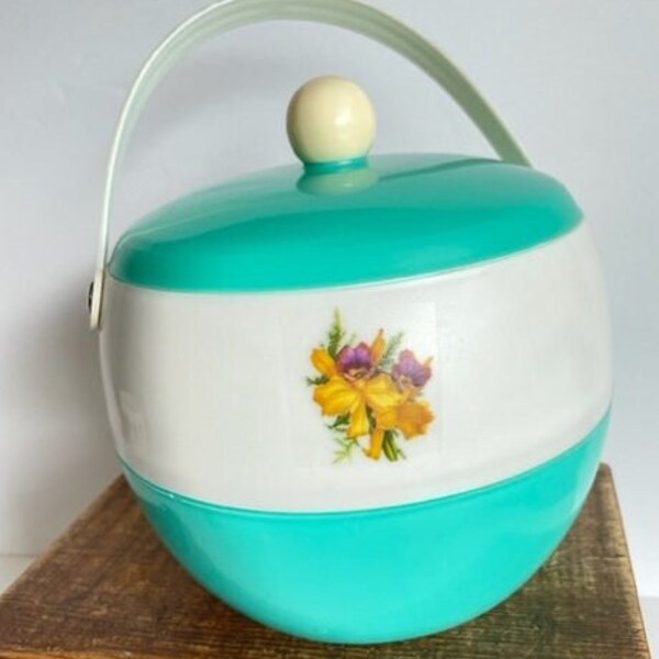 Turquoise Cookie Jar - Etsy