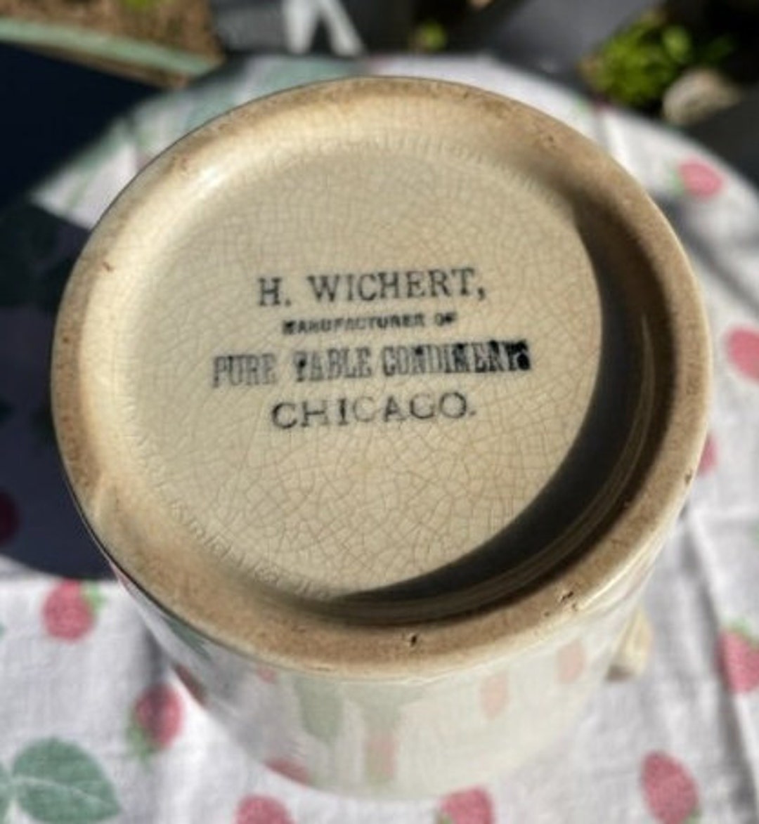 Antique Wichert Advertising Jug - Etsy