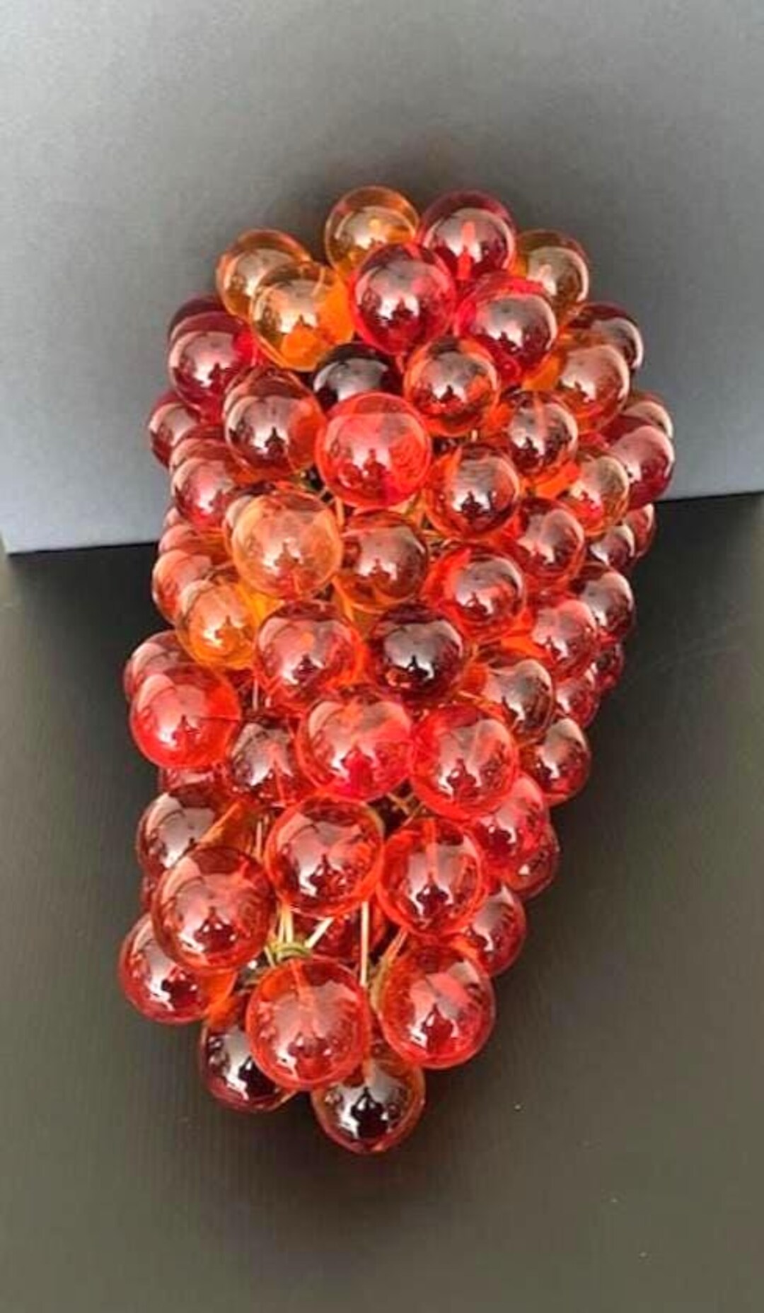 Lucite Grape Cluster Pendant Light - Etsy