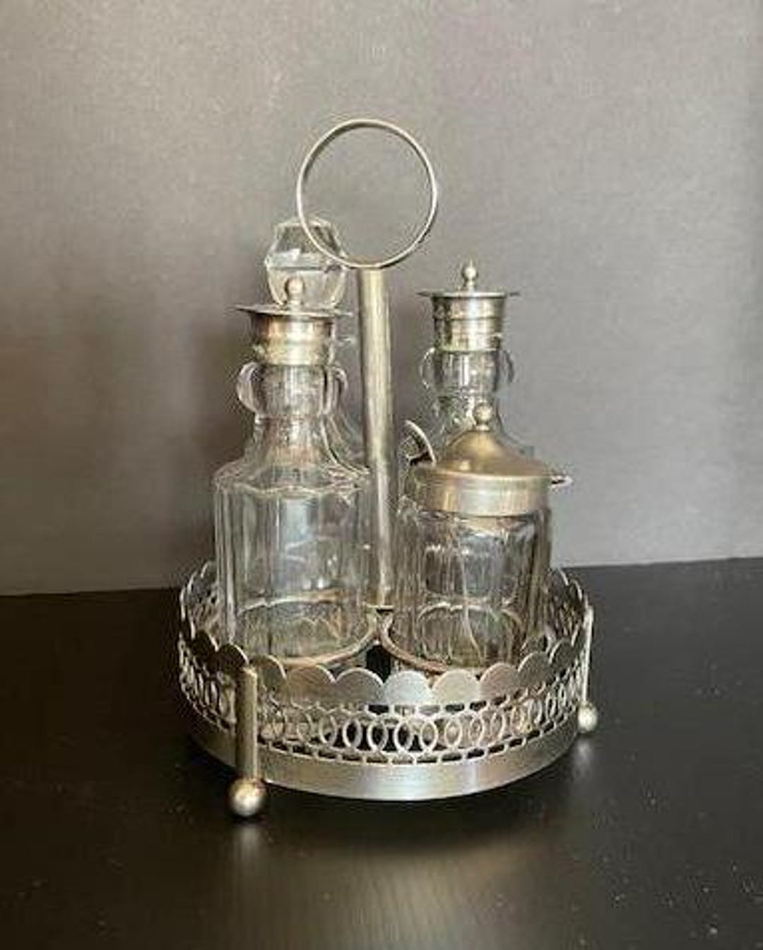 Small Table Cruet Set - Etsy