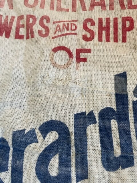 Vintage Farm Produce/crop Sack - Etsy