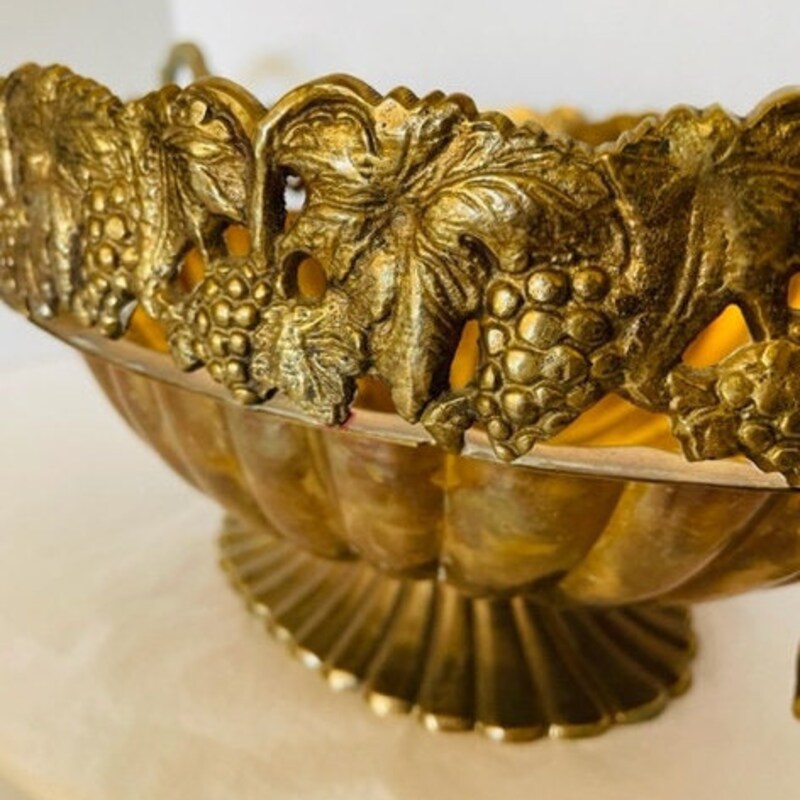 Brass Centerpiece - Etsy