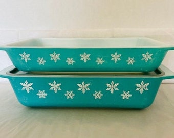Pyrex Snowflake - Etsy