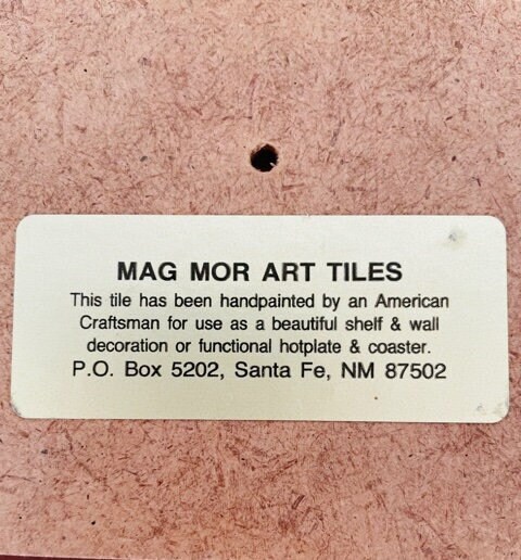 Mag Mor Art Tiles Southwestern Tiles, Coasters, Trivets - Etsy
