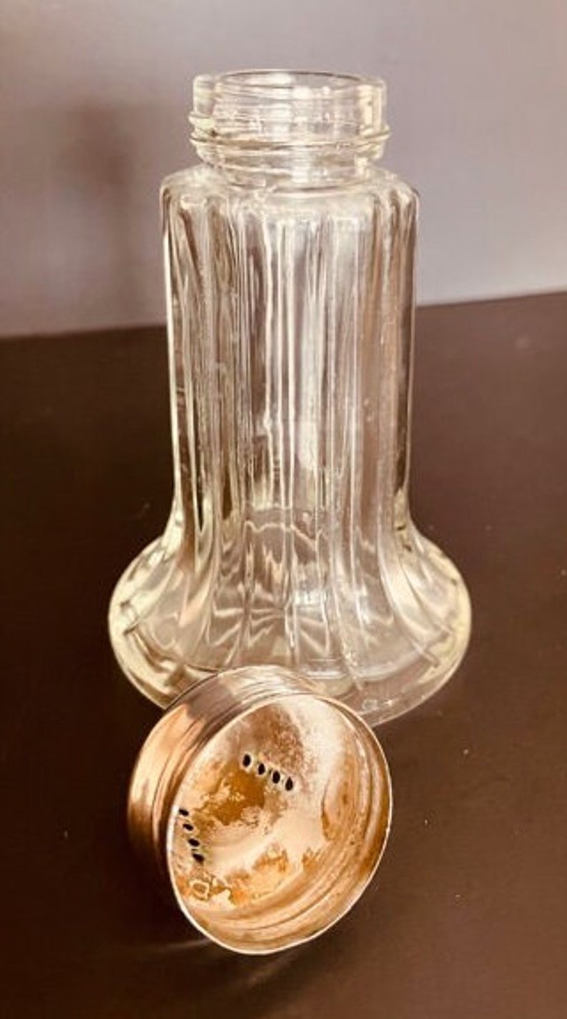 Antique Victorian Shaker/muffineer Silver Plated Top - Etsy