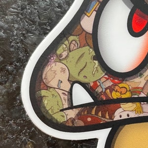 Custom Art GOOMBA Sticker From Nintendo / Mario Brothers. for Yeti ...