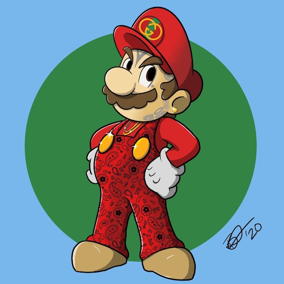 Gangsta Mario And Luigi