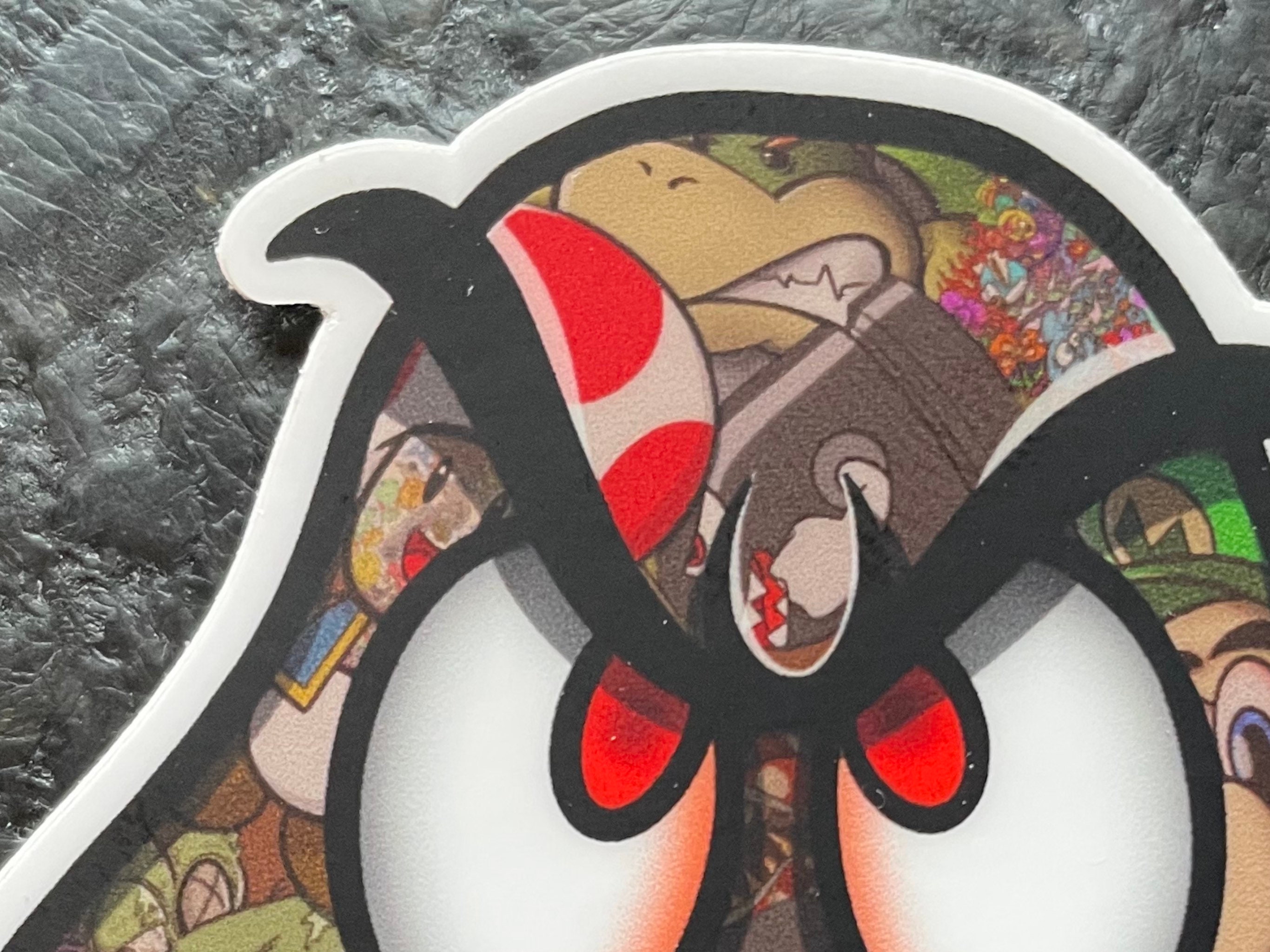 Custom Art GOOMBA Sticker From Nintendo / Mario Brothers. for Yeti ...