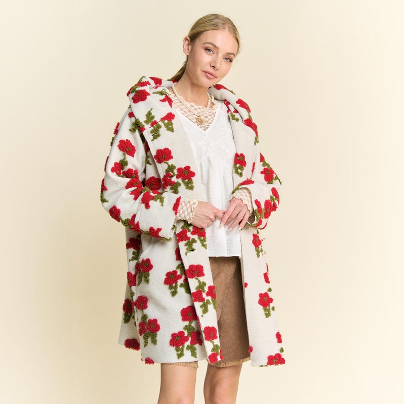 Embroidered Coat - Etsy