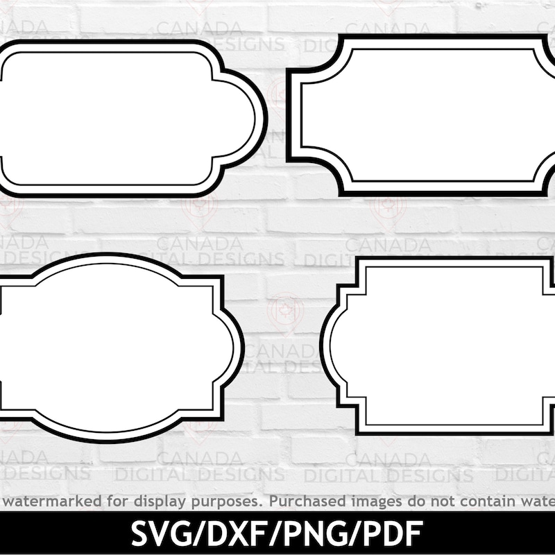 Vintage Frame Wood Svg - Etsy