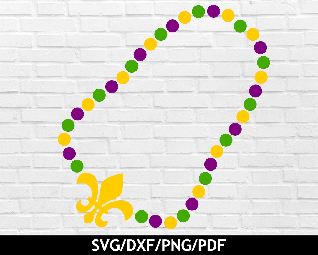 Mardi Gras Beads Svg, Fleur De Lis Svg, Mardi Gras Shirt Design, Fat ...