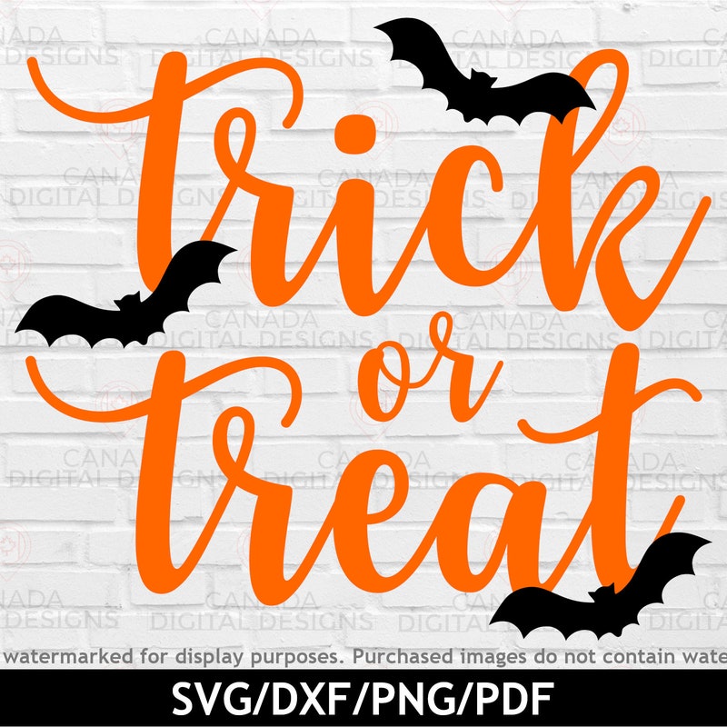 Trick or Treat Svg - Etsy