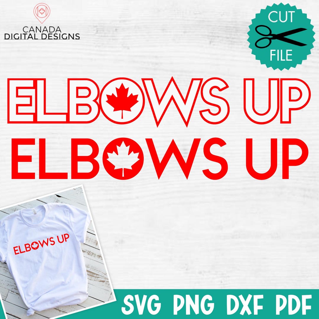 Elbows up Svg, Canada Pride Svg, Elbows up Gloves Off, Elbows up Png ...