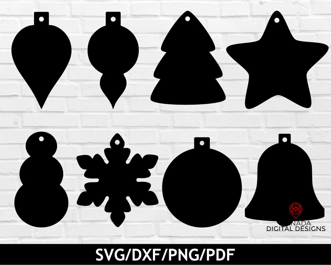 Christmas Gift Tag Svg Bundle, Gift Tag Template, Printable Gift Tag ...
