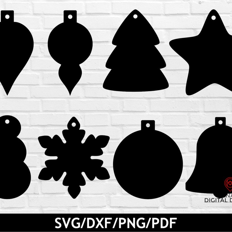 Christmas Shapes - Etsy