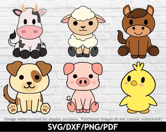Chibi Farm Animals