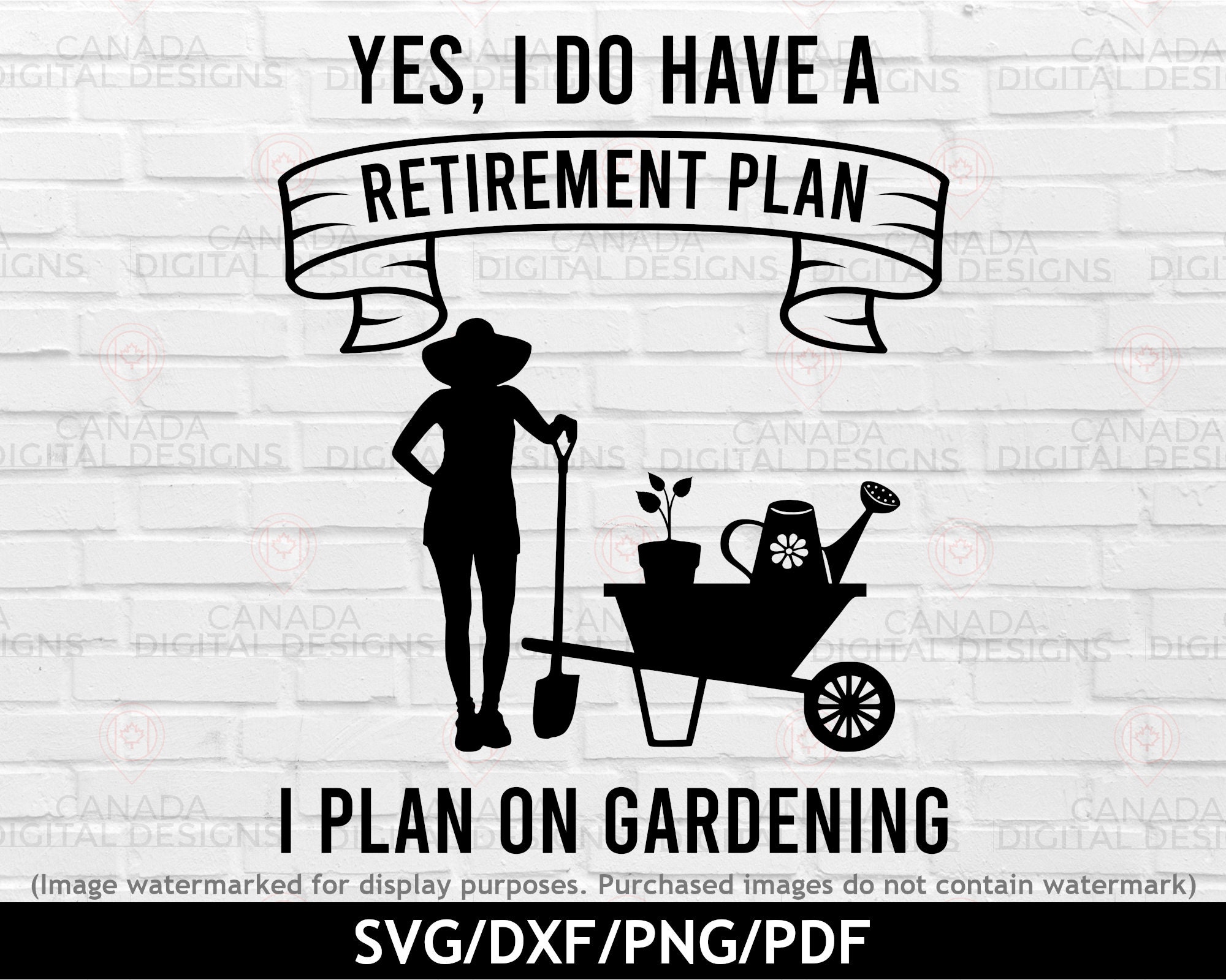 Retirement svg Gardening svg Funny retirement plan shirt | Etsy