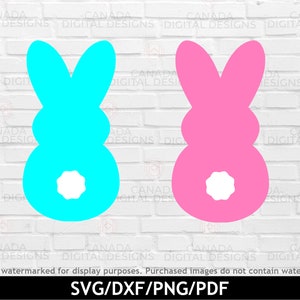 Marshmallow Bunnies Svg, Easter Candy Svg, Bunny Svg, Easter Bunny Svg ...