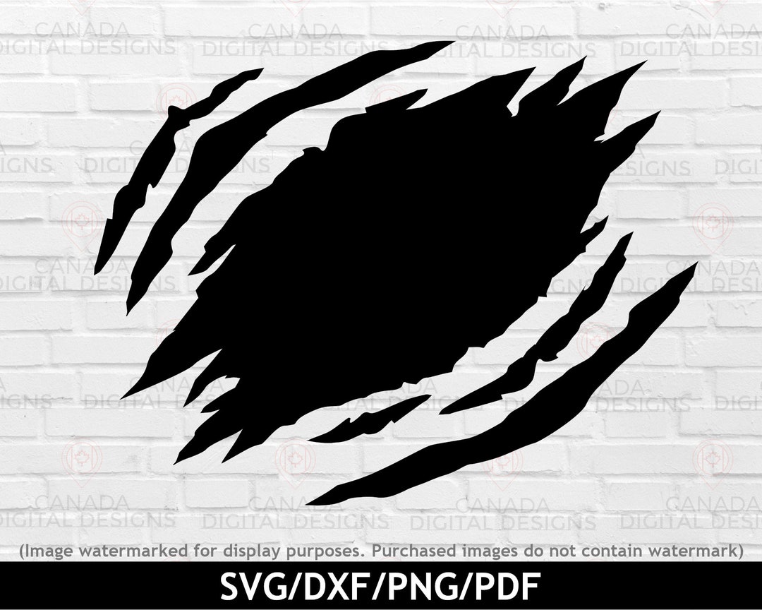 Ripped Shirt Svg, Ripped Png, Scratches Svg, Torn Shirt Png, Claw Mark ...