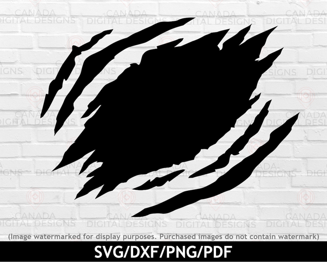 Ripped Shirt Svg, Ripped Png, Scratches Svg, Torn Shirt Png, Claw Mark ...