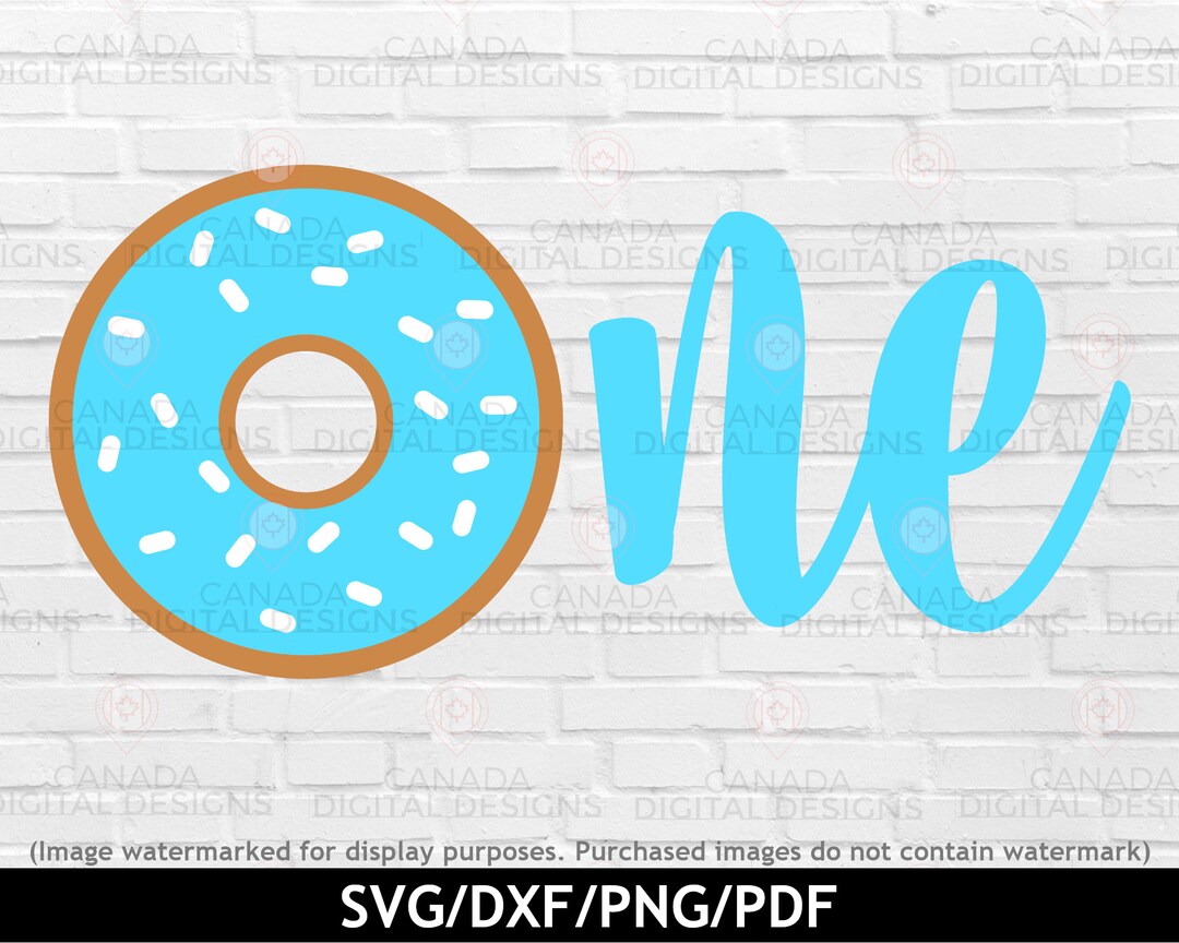 One Donut Svg, Boys 1st Birthday Svg, Sweet One Svg, Boy First Birthday ...