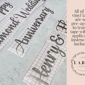 Sail Board Labels, DIY Stickers for Event Backdrops, Sail Board Vinyl ...