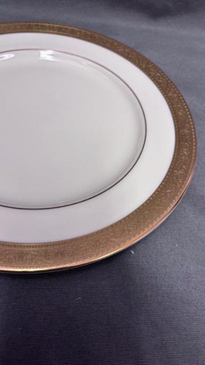 Lenox Presidential Collection 7 Piece Westchester Gold Encrusted Bone ...