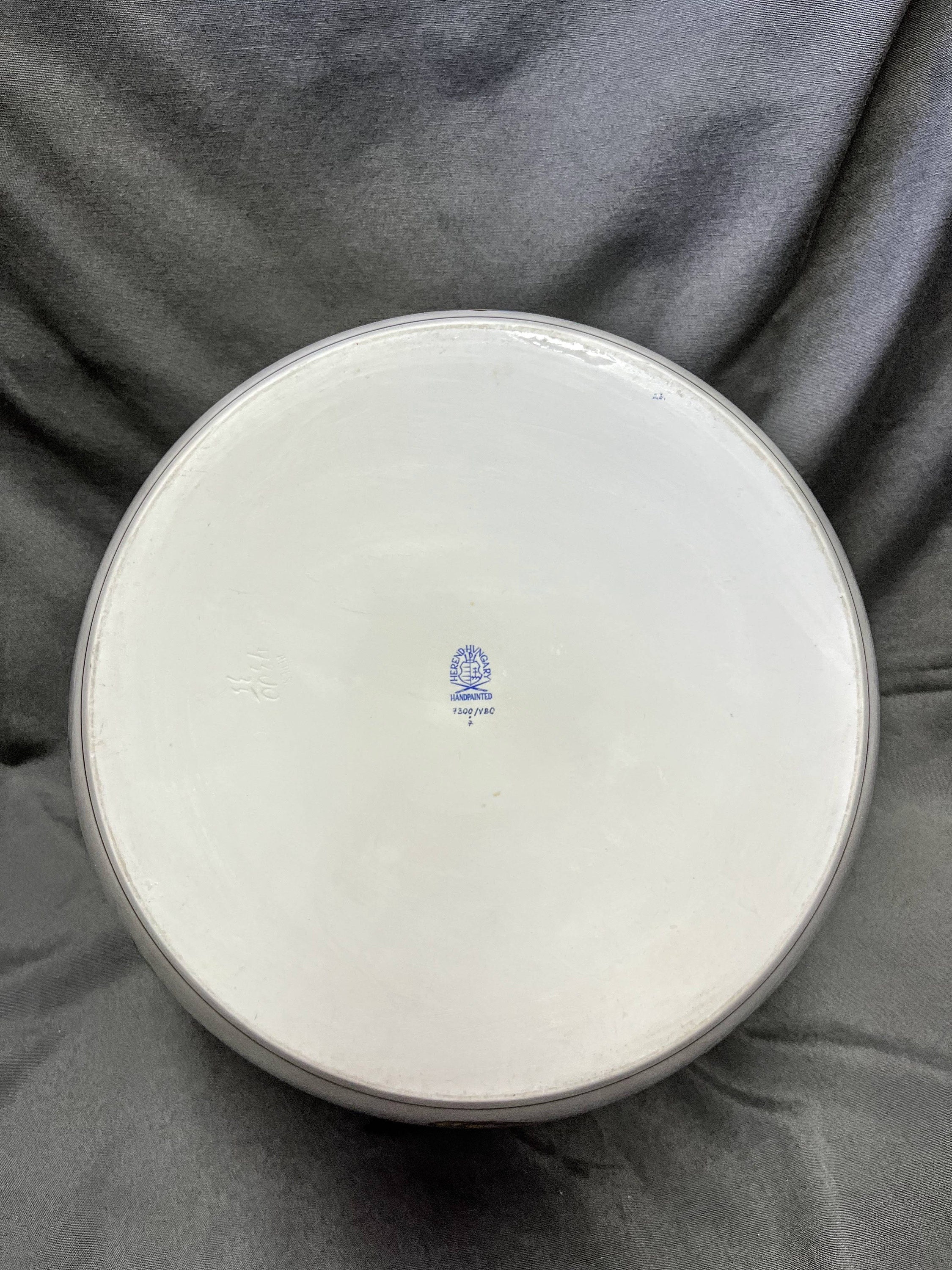 RARE EXTRA LARGE Herend Queen Victoria Cachepot, Floor Planter, Tree ...