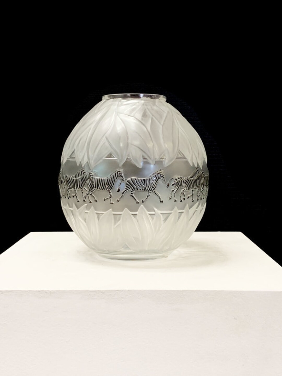 Lalique Tanzania Zebra Vase - Etsy