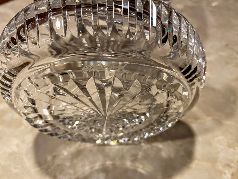 RARE Waterford Master Craft Vintage Footed Vase From Signature Series ...