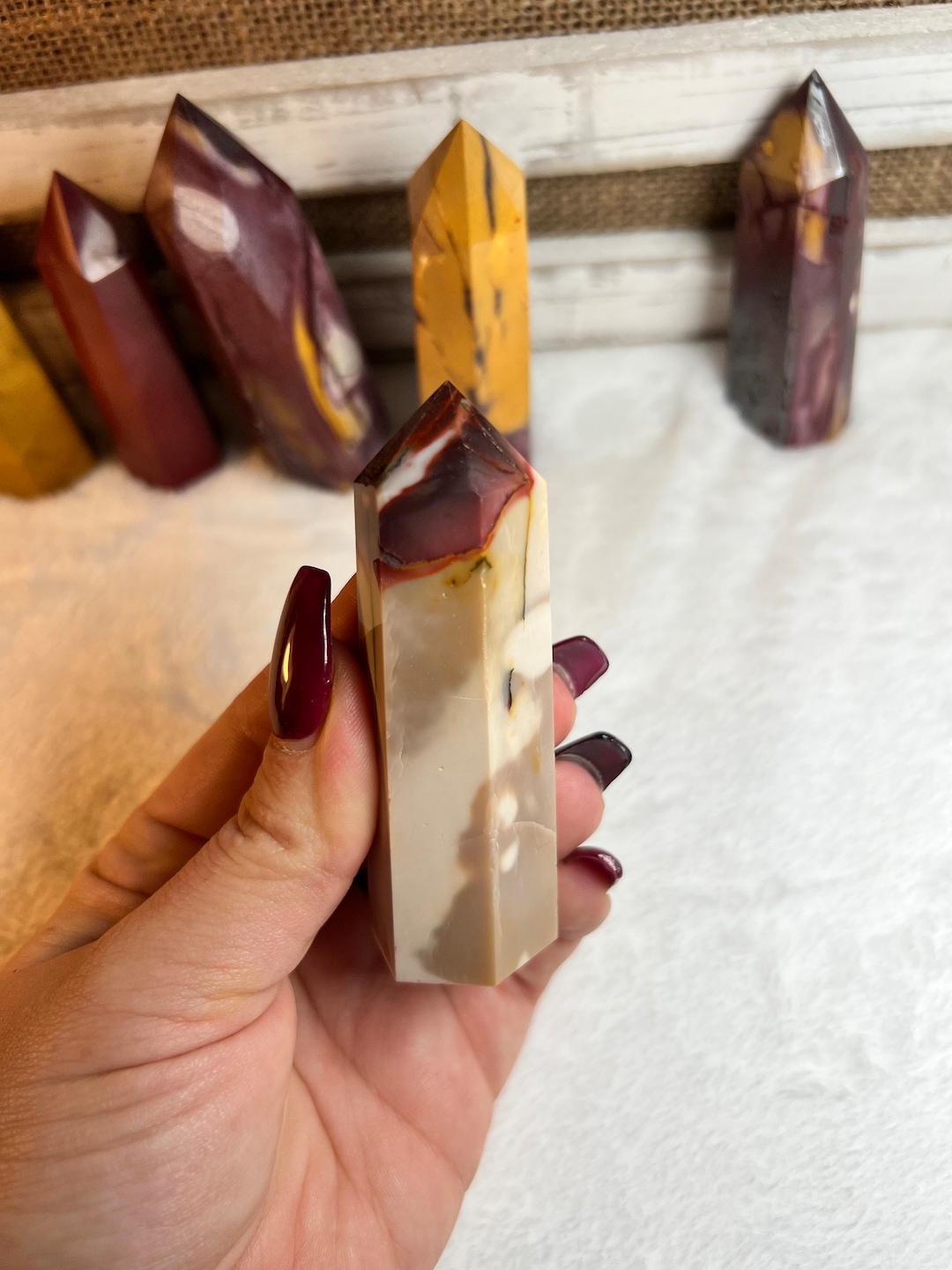 Mookaite Tower - Mookaite Stone - Boho Style- Crystal Healing- Rock ...