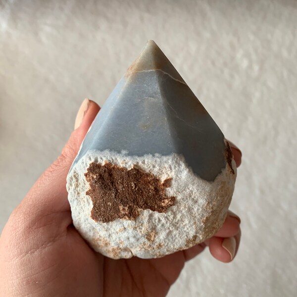 Angelite Crystal - Etsy