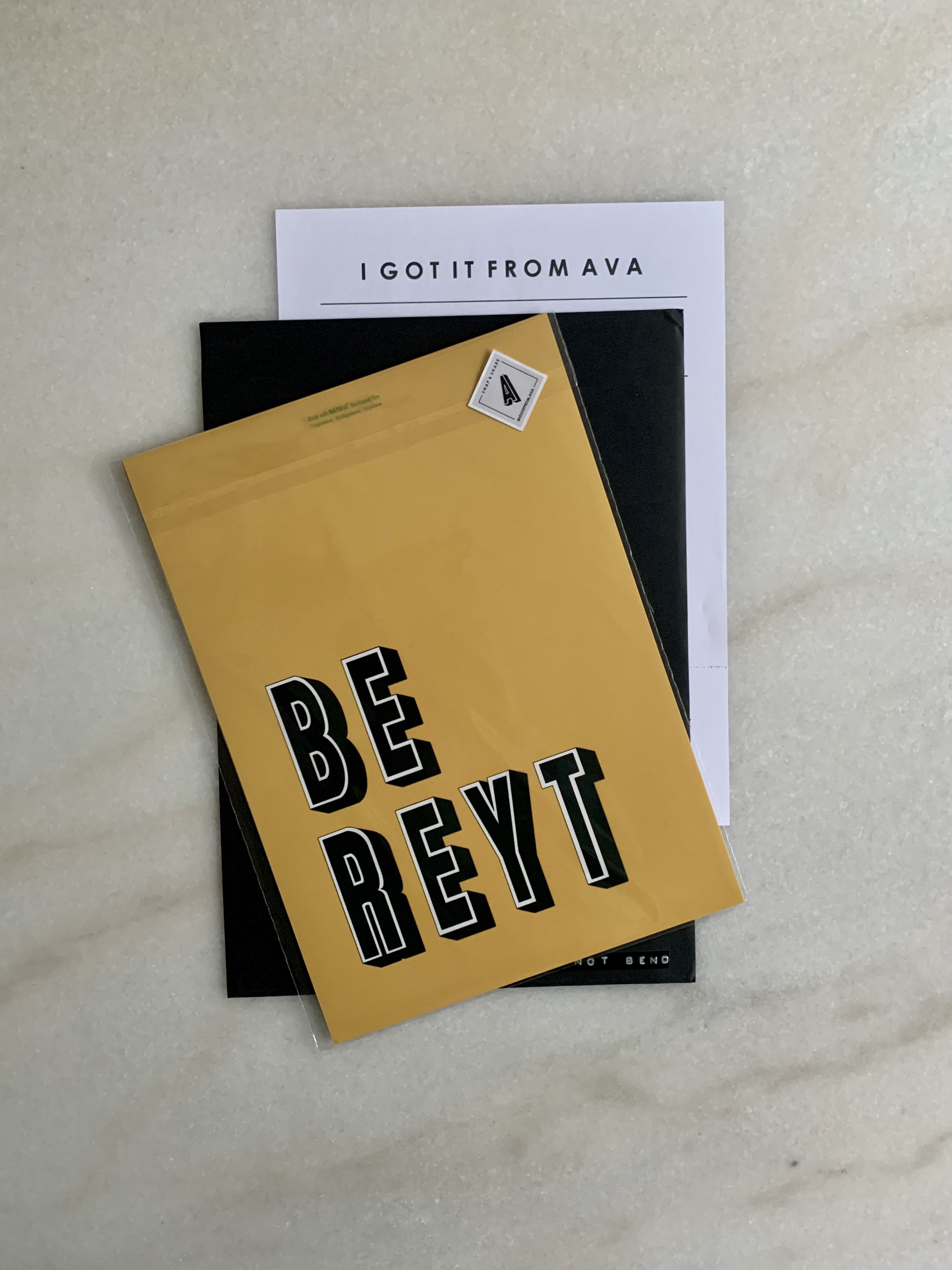 Yellow be Reyt Yorkshire Print Sheffield Dialect Poster - Etsy UK