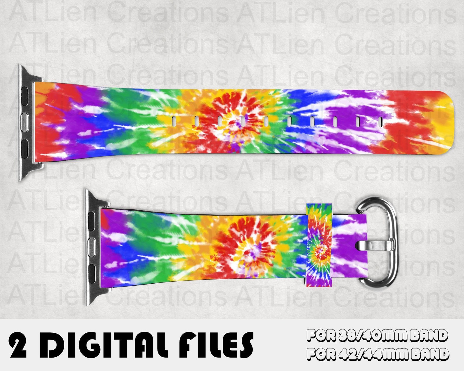Apple Watch Digital File - Tye Dye - Etsy
