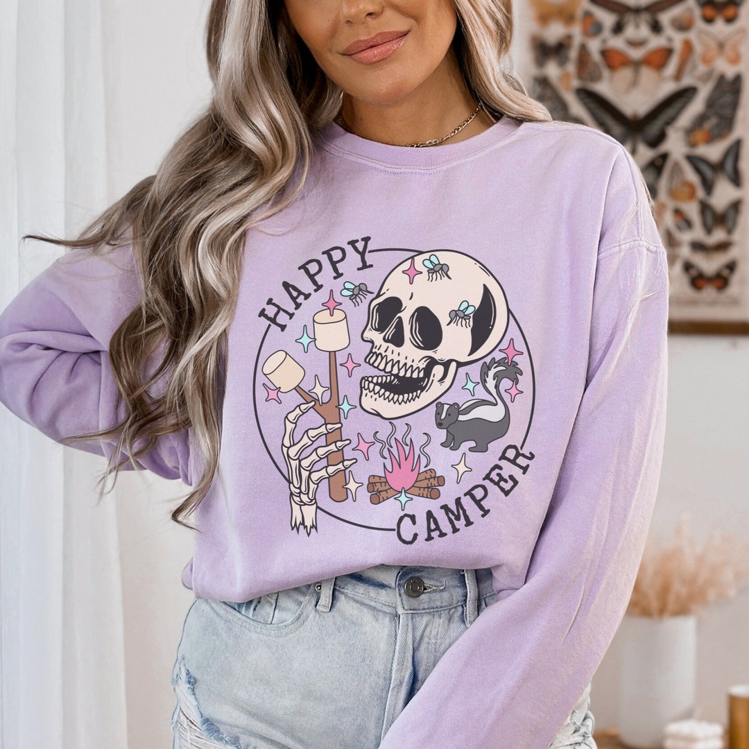 Sarcastic Camping Adventurers Sweater Camping Sweatshirt Mountaineering ...