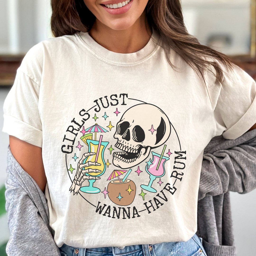 Girls Just Wanna Have Rum Shirt, Boat Day Shirt, Cruise Tripping Shirt ...