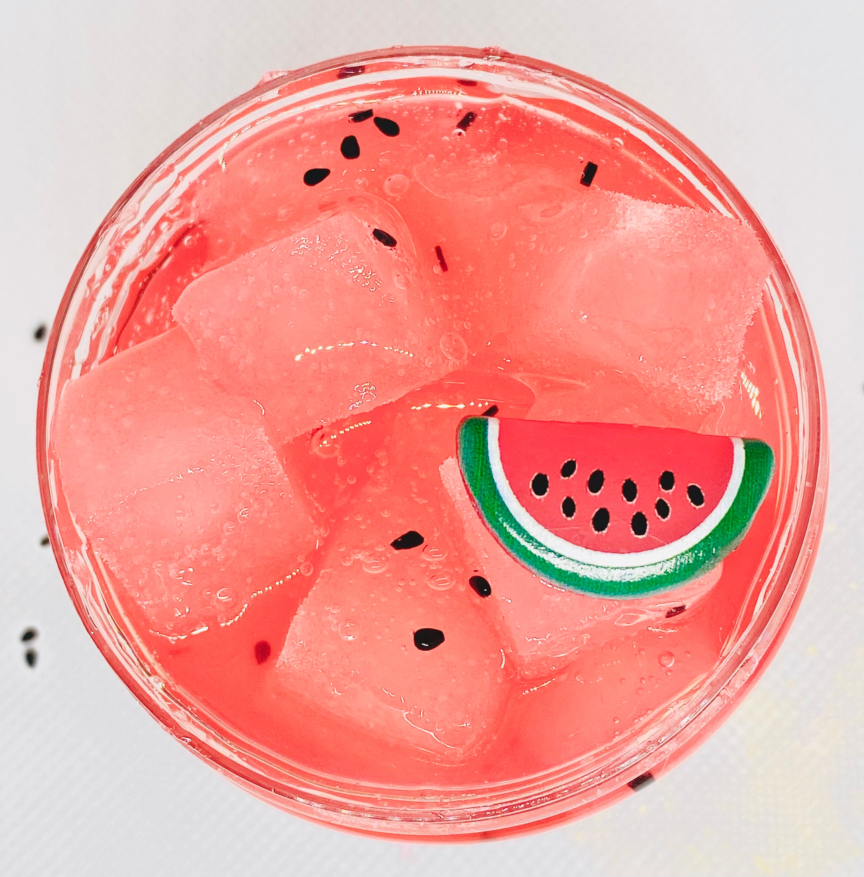 Iced Watermelon Lemonade Jelly Cube Slime - Etsy