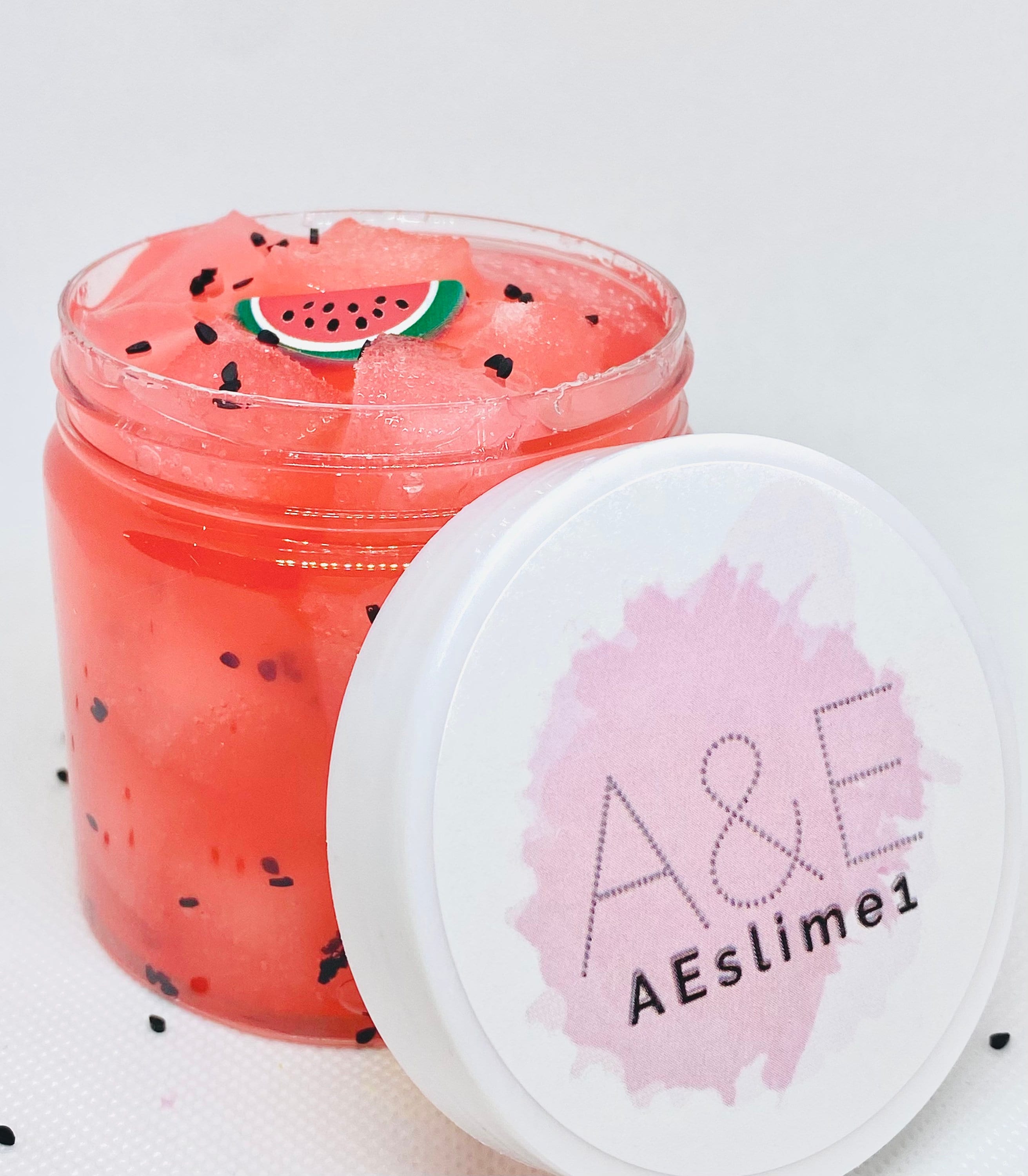 Iced Watermelon Lemonade Jelly Cube Slime - Etsy