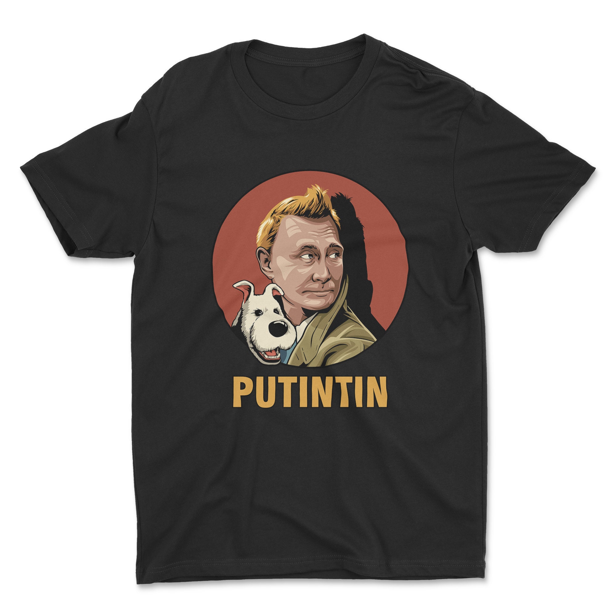 Camiseta de manga corta Putintin - Etsy España