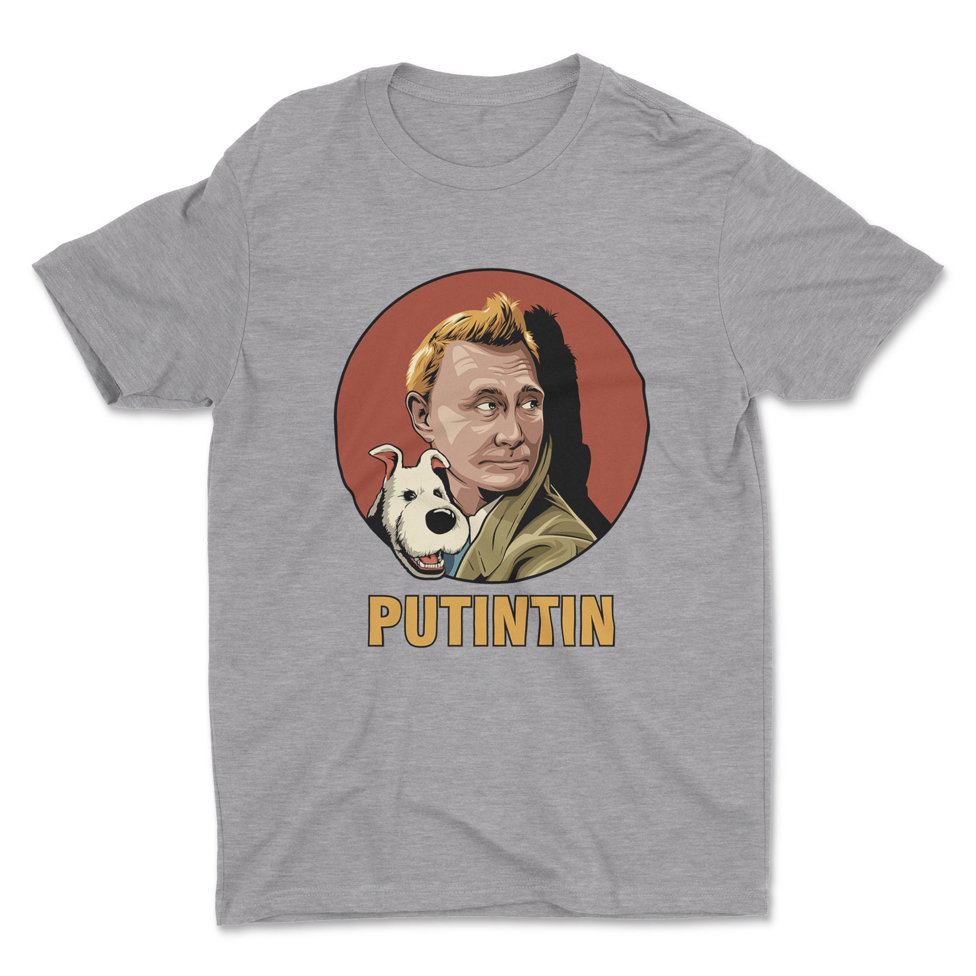 Camiseta de manga corta Putintin - Etsy España