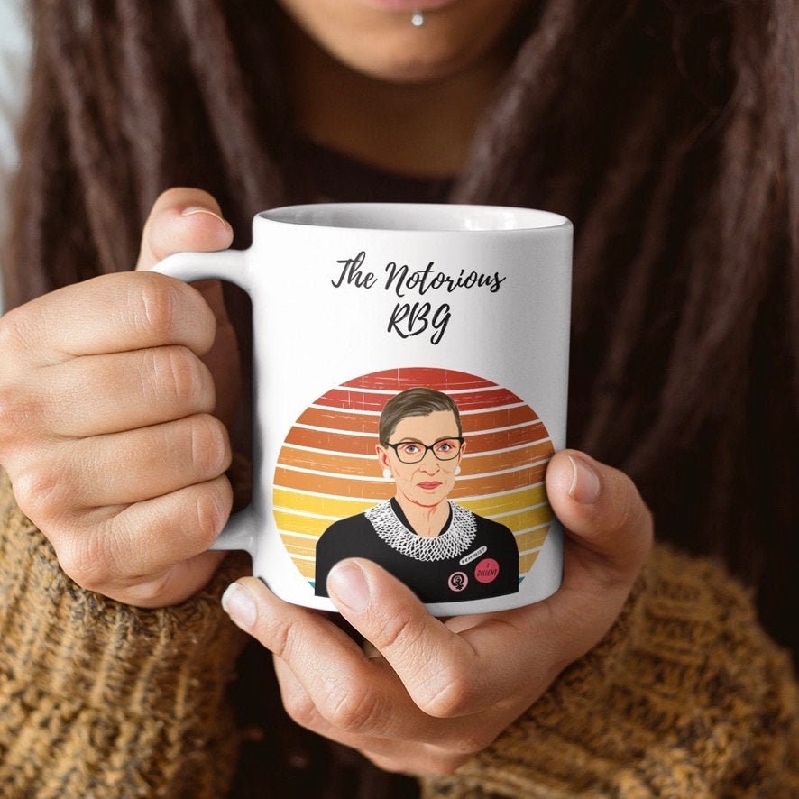 Ruth Bader Ginsburg Mug the Notorious RBG Mug Feminist Mug - Etsy Australia