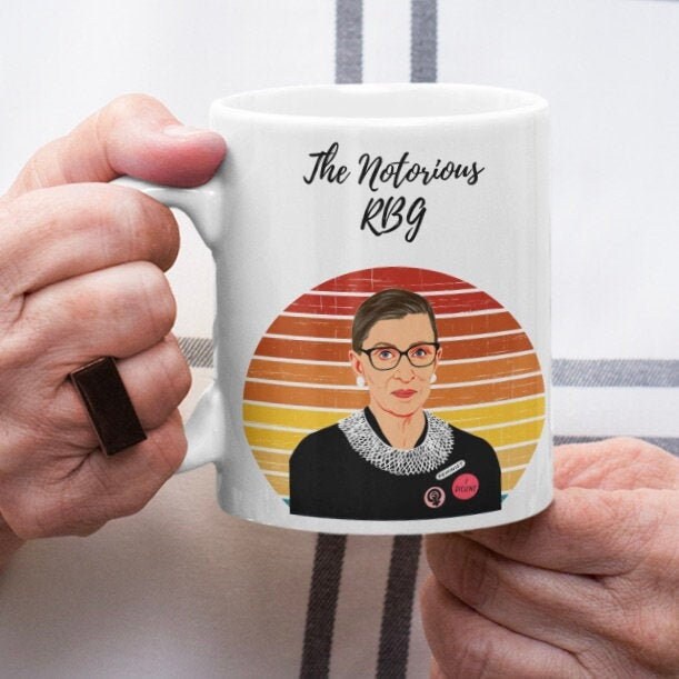 Ruth Bader Ginsburg Mug the Notorious RBG Mug Feminist Mug - Etsy Australia