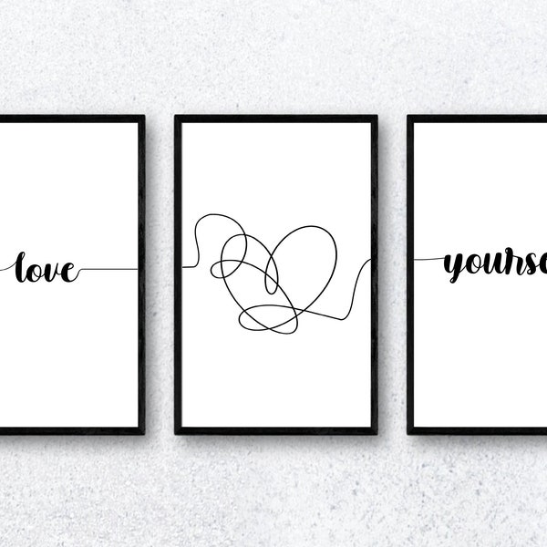 Bts Posters Love Yourself - Etsy