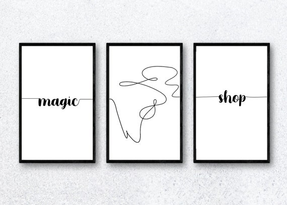 Magic Shop Poster Set x3 BTS Poster Digital Printable Home | Etsy