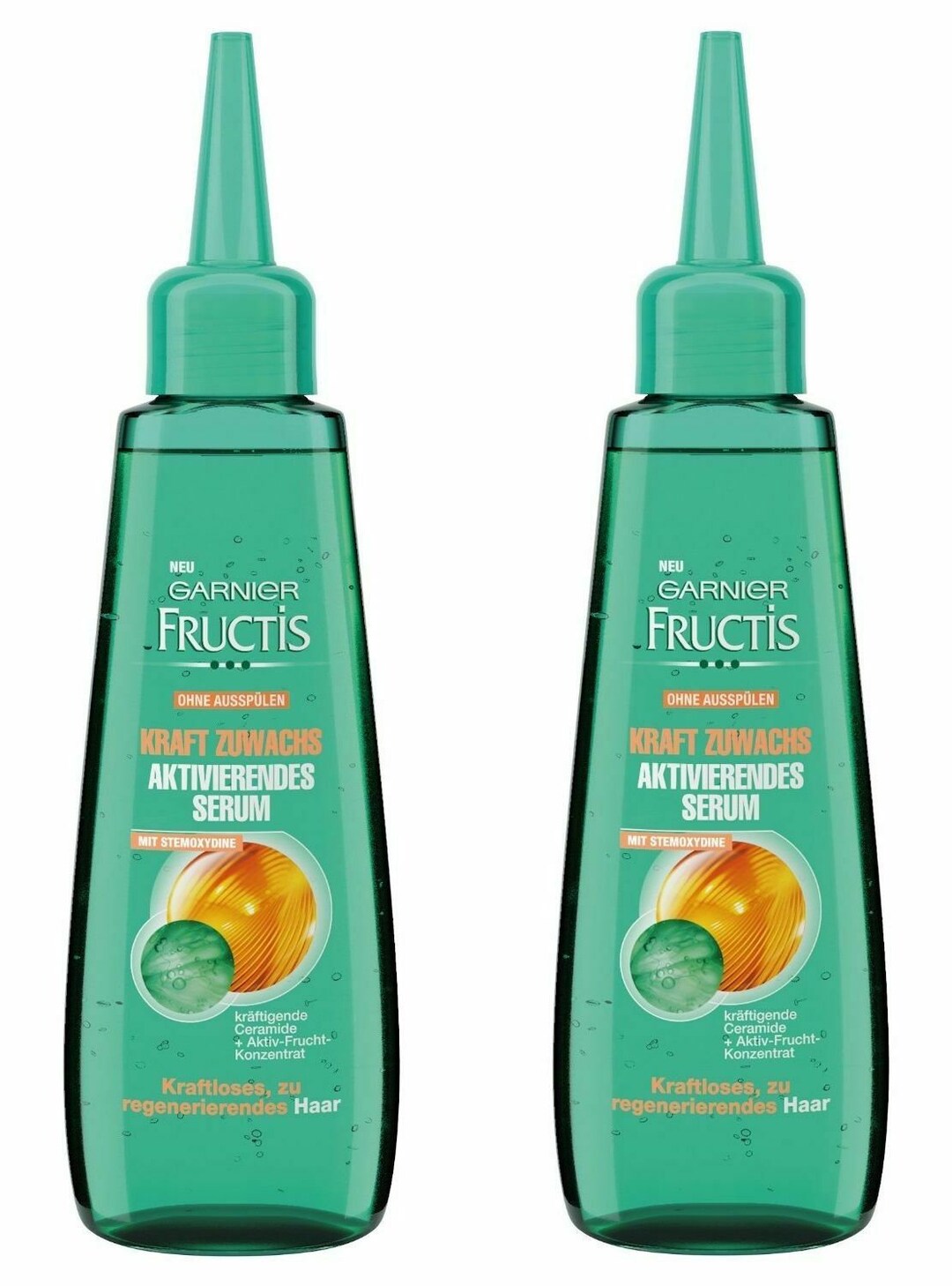 2x Garnier Fructis Stemoxydine Neogenic (2x Pack Grow Strong Serum 84 ...